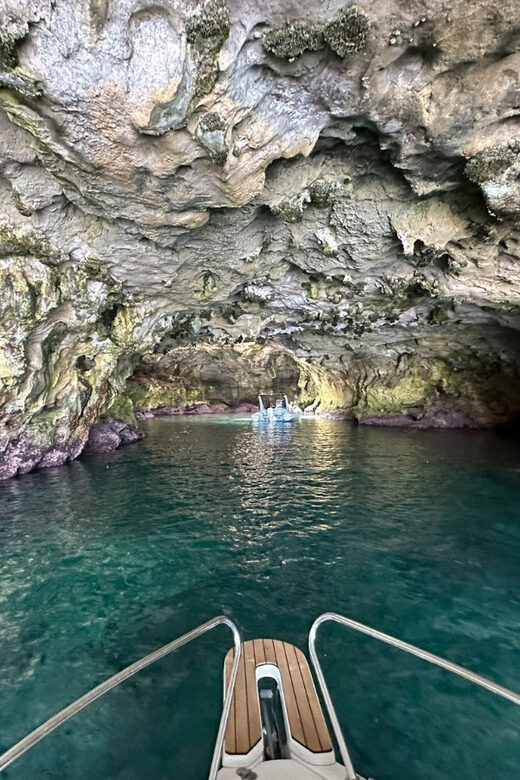 Polignano: Private boat tour to caves with swim and aperitif - The Sum Up