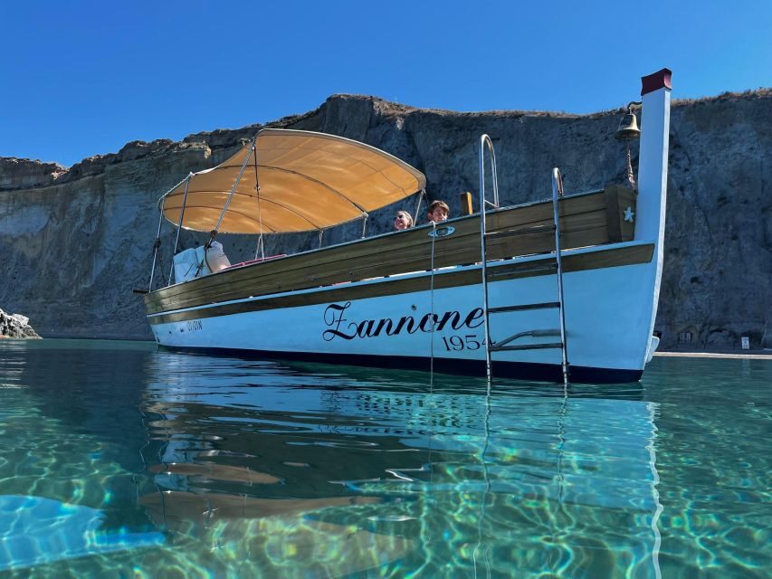 Ponza: Boat Excursion on Board "Zannone 1954" - The Experience of a Restored Historic Vessel