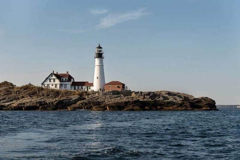 Portland: Sunset Lighthouse Cruise in Casco Bay with Drinks - Key Points