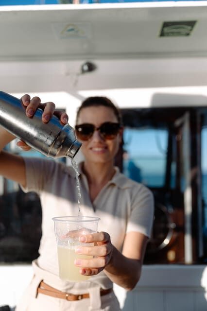 Porto Rafti: Athens Floating Bar Cruise - The Boat and Atmosphere