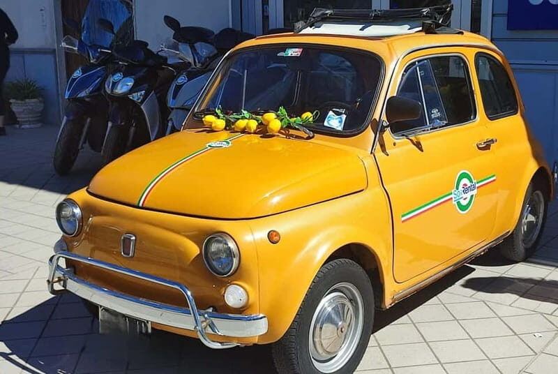 Positano: vintage Fiat 500 private tour from Massa Lubrense - The Value of the Experience