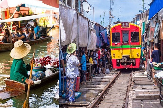 Private Amphawa Floating Market and Maeklong Railway Market Fireflies Day Tour - What’s Included and What’s Not