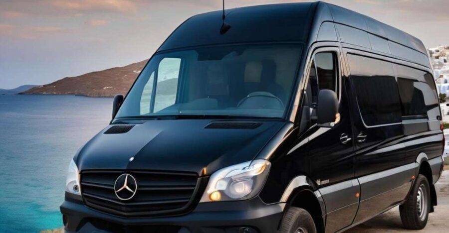 Private Transfer:From your Villa to Mykonos Old Port-minibus - Vehicle and Group Size