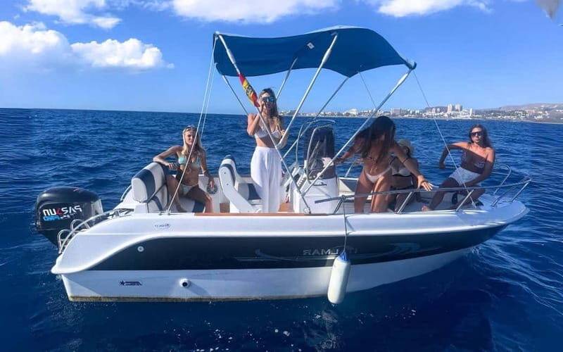 Puerto Colon: License-Free Self-Drive Boat in Tenerife - Practical Details and Tips