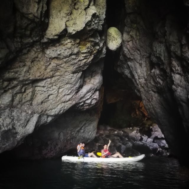 Raposeira: Guided Kayak Tour and Praia da Ingrina Caves - The Caves and Marine Life