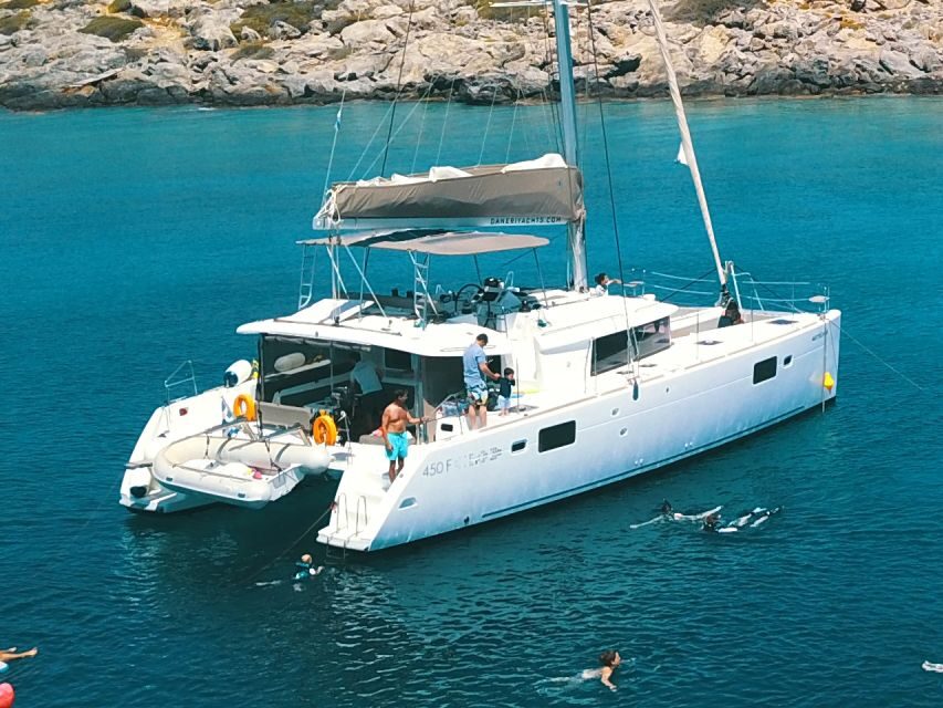 Rethymno: Sailing Catamaran Cruise with Meal & Drinks - Water Activities: Fun for All Ages