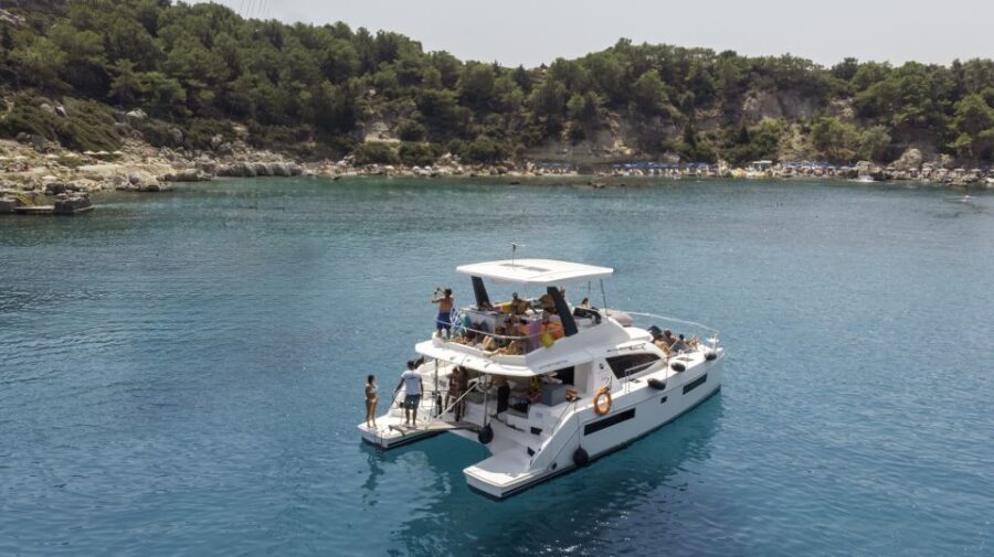 Rhodes: All-Inclusive Catamaran Cruise with Lunch and Drinks - The Sum Up