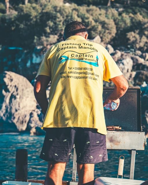 Rhodes: Captain Manolis Fishing Trip with BBQ and Swimming - Who Will Love This Trip?