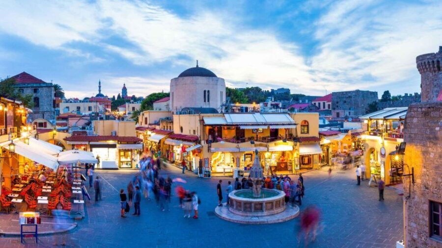 Rhodes: Guided Rhodes City By Night with Live Music & Dinner - A Detailed Breakdown of the Tour Itinerary
