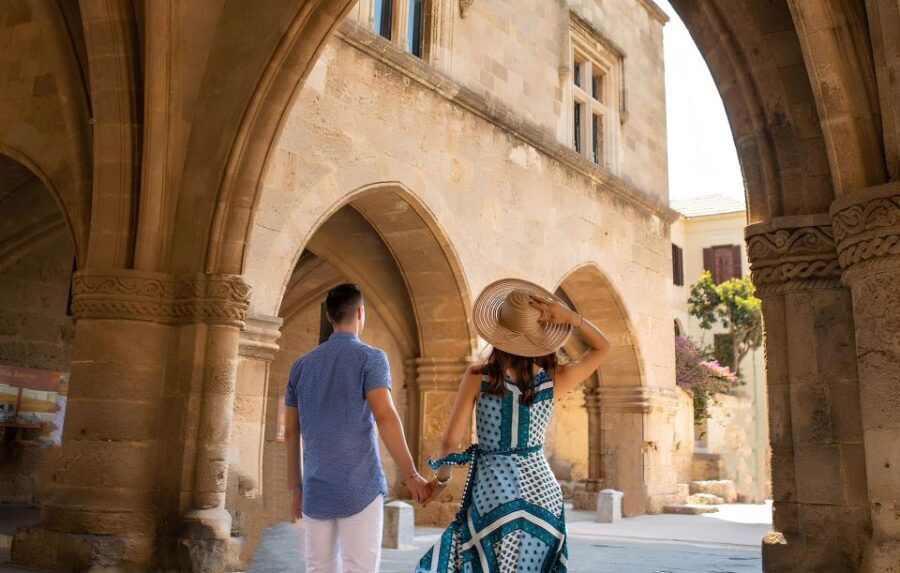 Rhodes: New City Sights & Old Town Guided Day Tour - Transportation, Timing, and Group Size
