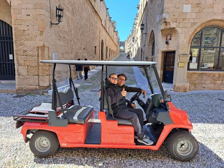 Rhodes: Old Town Highlights Guided Tour by Eco Vehicle - Detailed Breakdown of the Itinerary