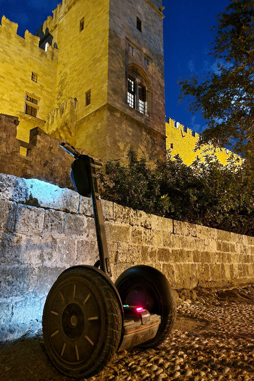 Rhodes: Rhodes by night Segway route - Analyzing the Itinerary