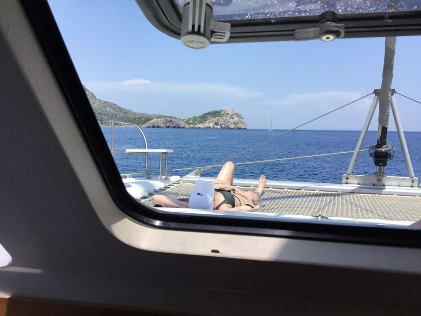 Rhodes: Sailing Catamaran Day Cruise with food and drinks - The Experience: What Youll Feel and See
