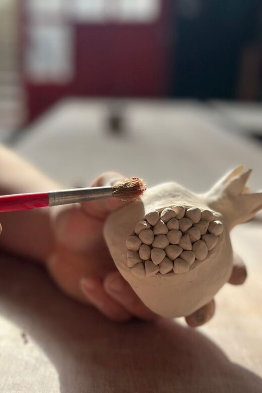 Rhodes Town: Pomegranate Pottery Masterclass - The Real Value of the Experience