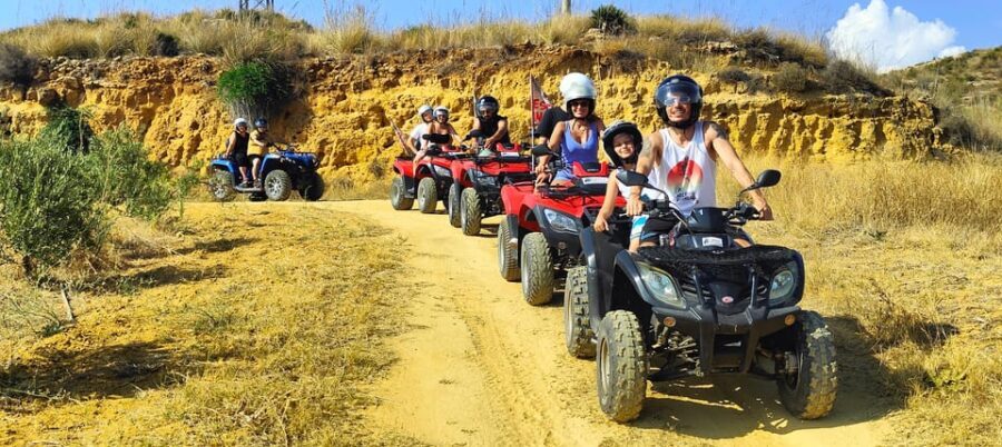 Ribera: Quad bike tour to Poggiodiana Castle & surroundings - What Travelers Can Expect
