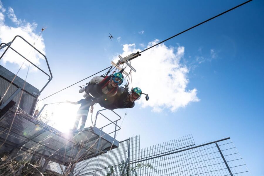 Rocca Massima: Flying in the Sky Zipline Experience - The Thrill of High-Speed Flight