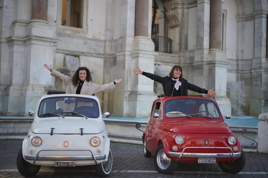 Roma Fiat 500 Vintage car with ptofessional photosoot - Authentic Experiences and Real Visitor Feedback