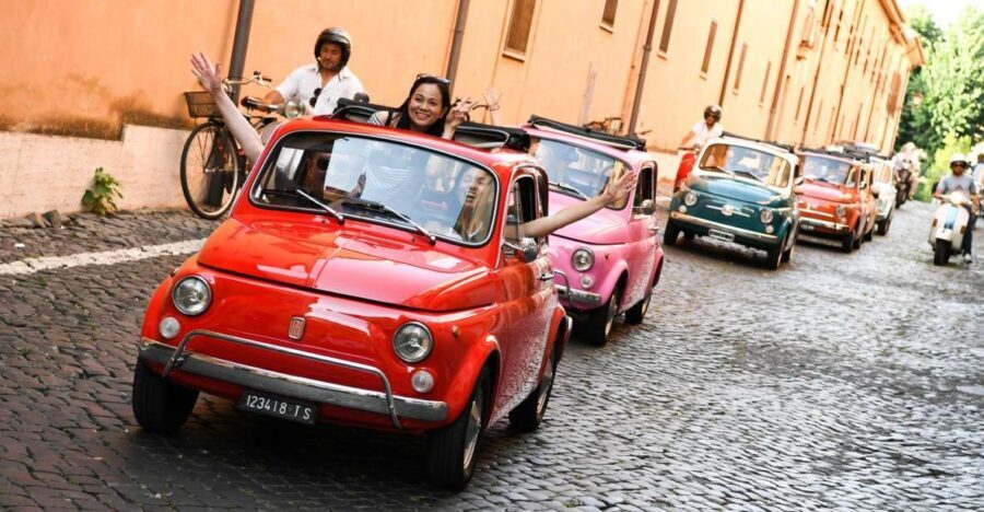 Rome: Aventine Hill Tour in Vintage Fiat 500 Convoy - What the Tour Includes and What You Should Expect