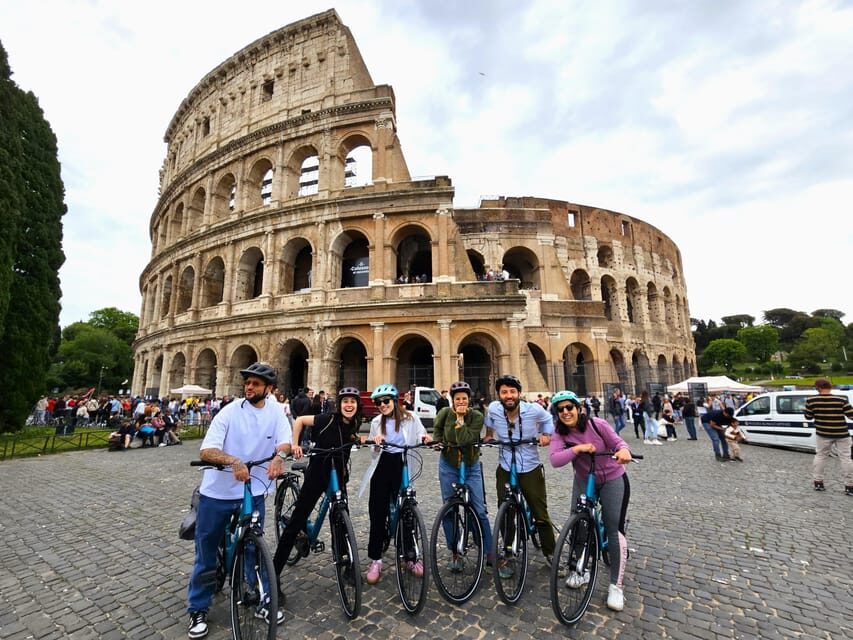 Rome E-Bike Tour with a local! (and a traditional snack) - Discovering Rome on Two Wheels: The Itinerary Breakdown