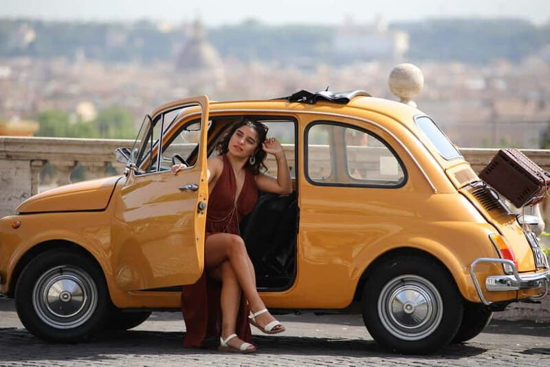 Rome: Fiat 500 Vintage City and Photo Tour - Experiencing Rome in a Vintage Fiat