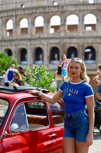 Rome: Fiat 500 Vintage Photo Tour - Itinerary Breakdown: What to Expect