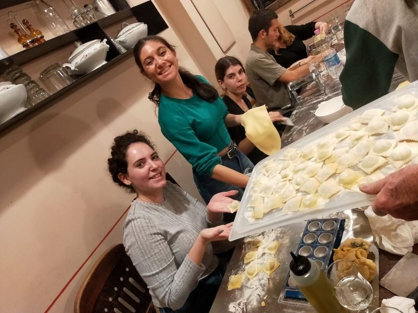 Rome: Fresh Pasta and Tiramisu Making Class with Fine Wine - What to Expect During the Class