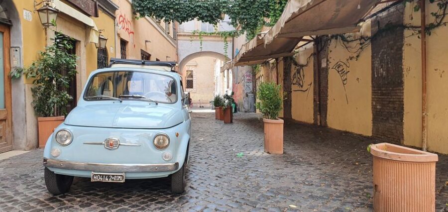 Rome: Full-Day Classic Fiat 500 Rental - The Itinerary and Its Highlights