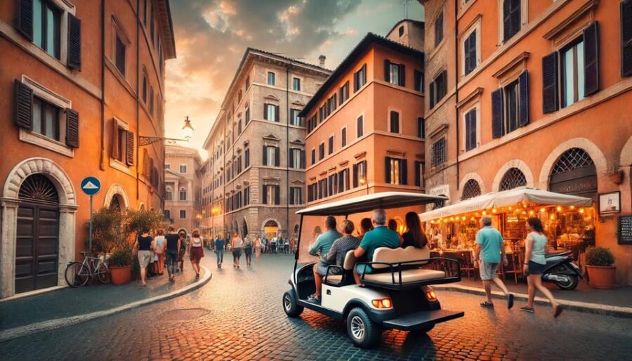 Rome: Guided Golf Cart Tour - What You Can Expect