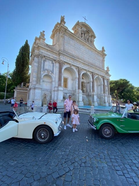 Rome Panoramic Tour by Vintage Cabrio Classic Car - Exploring Rome in Style: The Vintage Cabrio Classic Car Tour