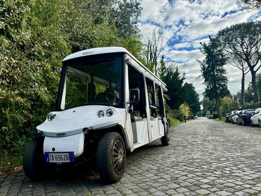 Rome: Private Golf Cart Tour of Appian Way & Catacombs - In-Depth Breakdown of the Itinerary