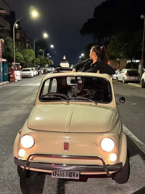 Rome: Retro Fiat 500 car tour with Pro-Photographer - The Practical Side: What You Need to Know