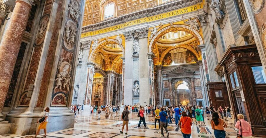 Rome: St. Peter's Basilica, Square and Grottoes Guided Tour - FAQ