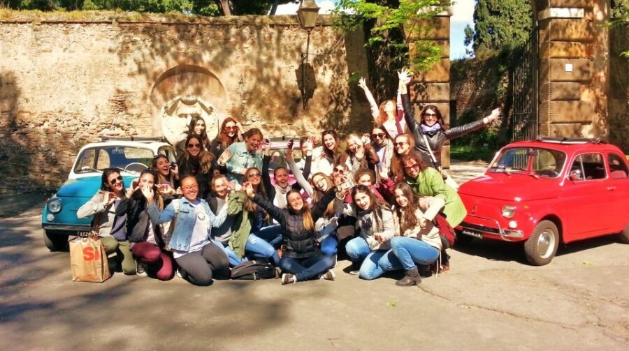 Rome: Tour in a Vintage 60s Fiat 500 with Paparazzi Photo - Exploring Rome in a Vintage Fiat 500