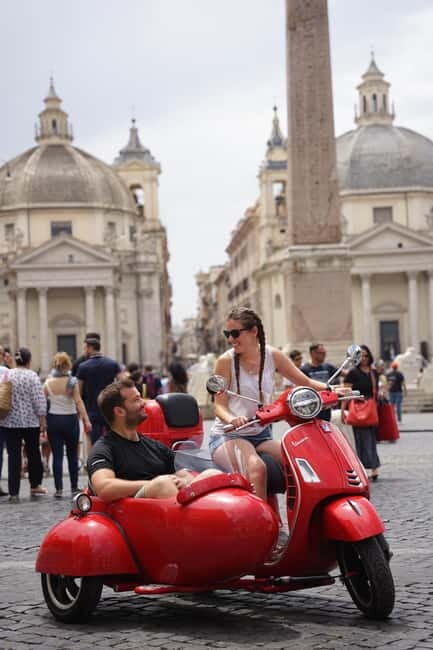 Rome: Vespa Sidecar Tour with Hotel Transfers & Gelato - The Itinerary and What Makes Each Stop Special
