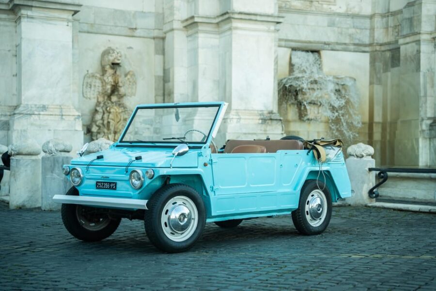 Rome: Vintage Fiat 600 Cabriolet Tour with Prosecco - Practical Considerations and Tips