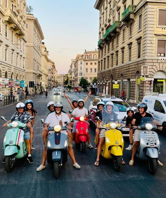 Romes Must-See Spots on Vespa (No Driving Needed) - Detailed Review of the Vespa Tour Experience