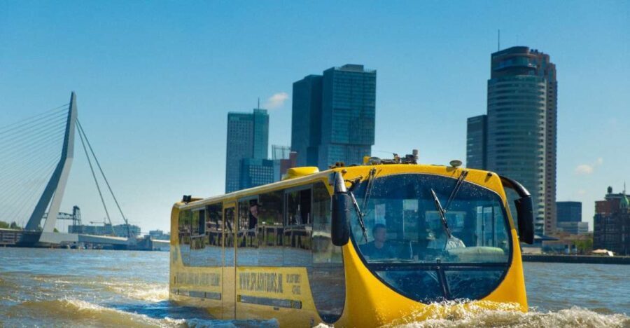 Rotterdam: 1-Hour Sightseeing Splash Tour - Why You’ll Love the Rotterdam Splash Tour