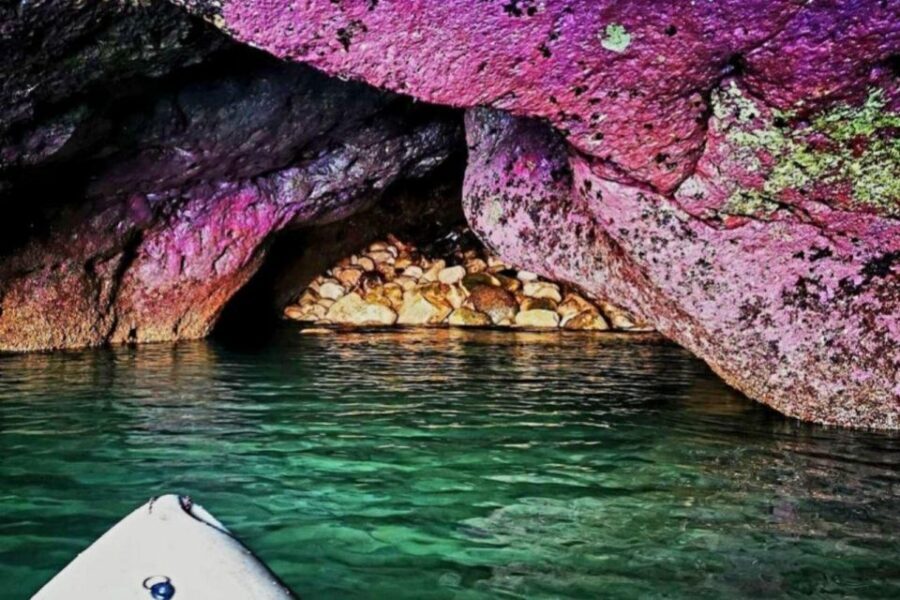 Sagres, Family Kayaking tour, Ingrina Caves - The Itinerary in Detail: What to Expect at Each Stop