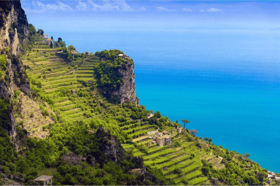 SALERNO: Easy Hiking Path of Lemons  Maiori and Minori - Scenic Stops and Cultural Highlights