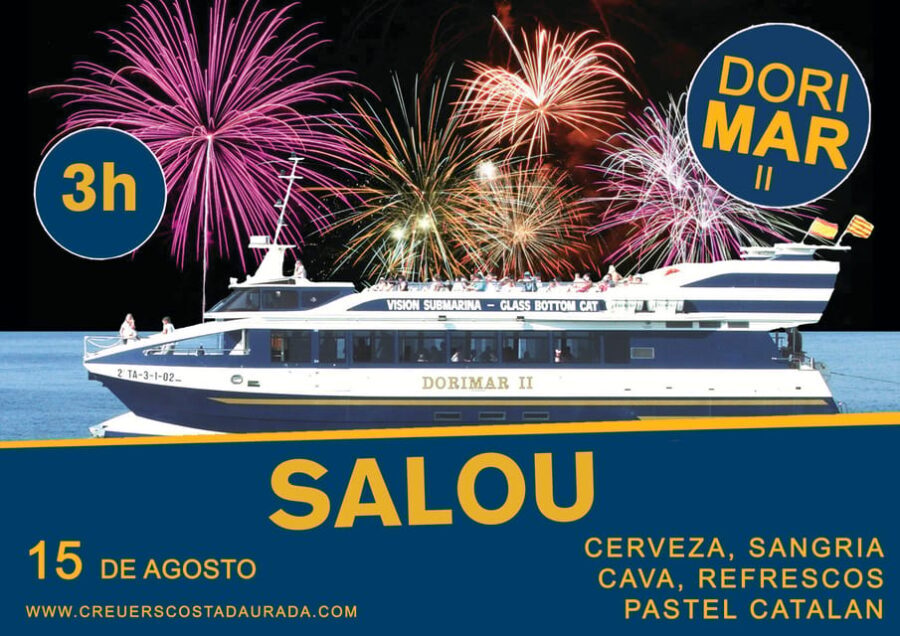 Salou: Fireworks Cruise on Dorimar II with Drinks - FAQ
