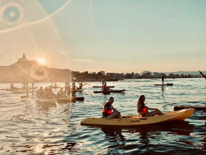 San Juan Beach: Double Kayak rental 2 Hours +Snack and Drink