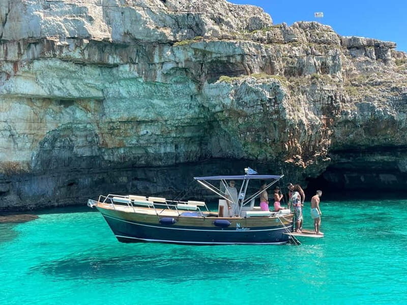 Santa Maria di Leuca : Tour in barca ,grotte e snorkeling - Itinerary Breakdown