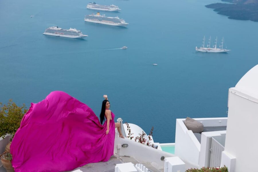 Santorini: Flying Dress Photoshoot - What Reviewers Are Saying