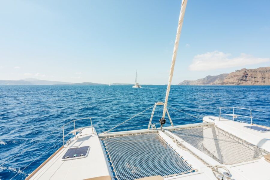 Santorini: Luxury Catamaran Day Trip with Meal and Open Bar - The Value of the Experience