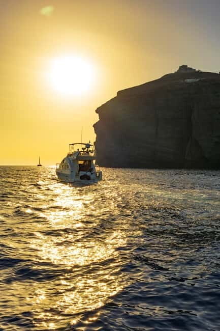 Santorini: Private Yacht Experience of Timeless Elegance - The Itinerary Breakdown