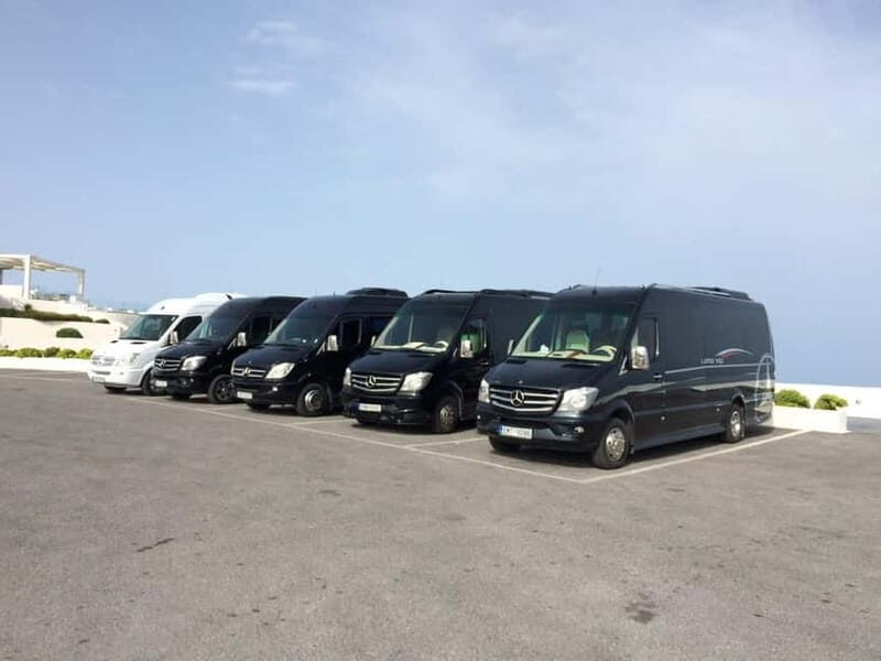 Santorini: Small Group Sightseeing Tour with a Local Guide - Transportation and Group Size