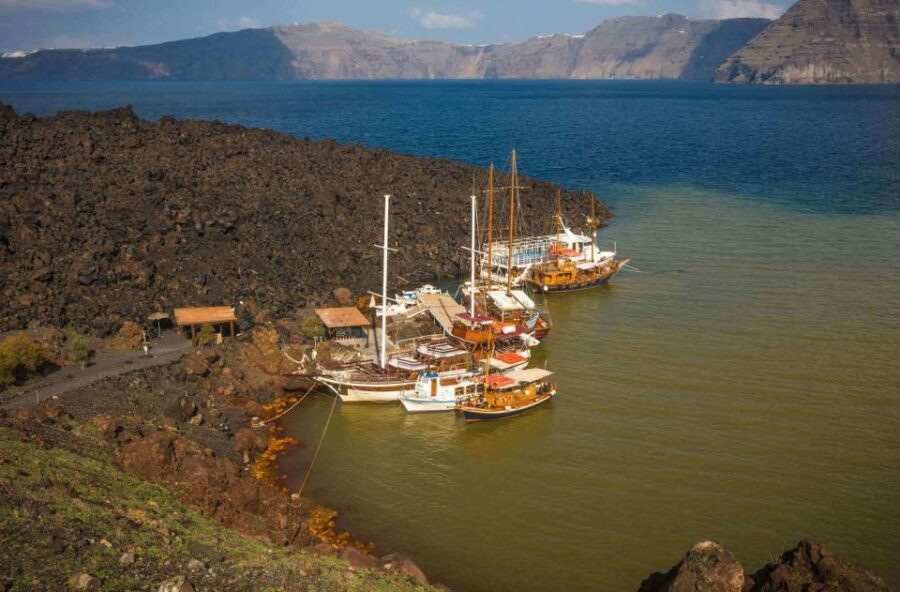 Santorini: Thirassia Islands and Volcano Guided Cruise - The Itinerary in Detail