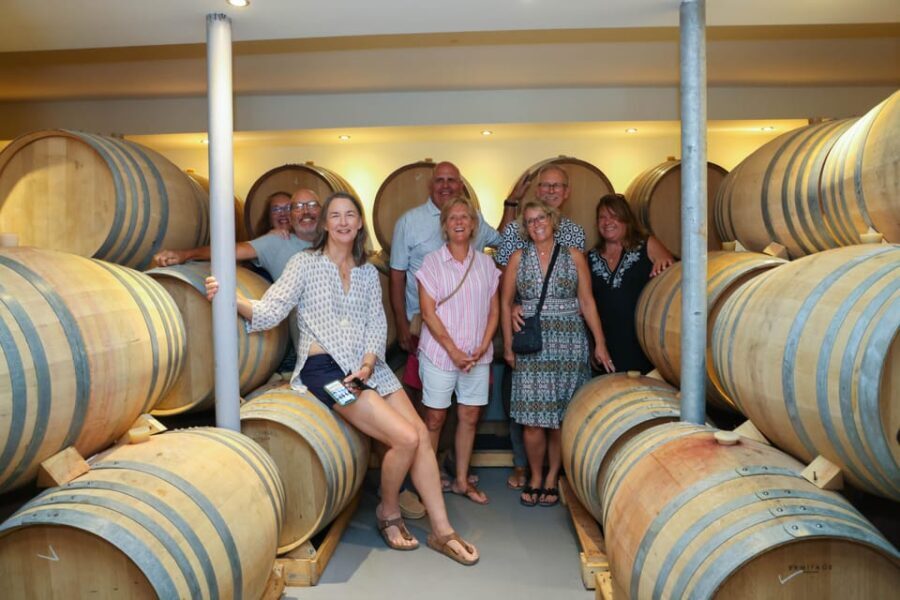 Santorini: Tour of Wineries with Wine Tasting & Food - Sunset and Scenic Moments