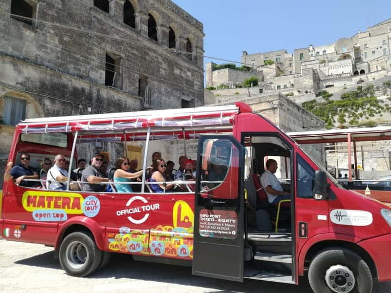 Sassi of Matera: Eco-Bus Open Top Tour - Describing the Key Stops in Detail