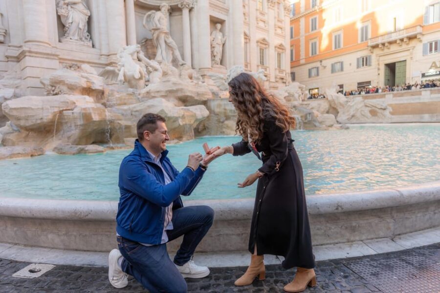 Secret Proposal Photoshoot in Rome + Reel - Practical Considerations